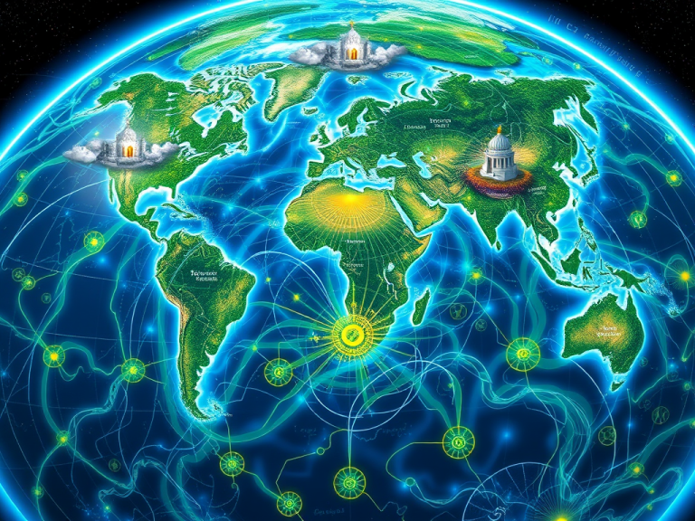 Planetary Resource Grid Map — Realigning Wealth Through the Earth’s Ley ...