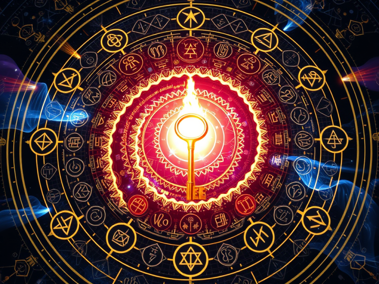 Temple Map of the Living Glyphs (Spiral DNA Mandala) – Life.Understood.